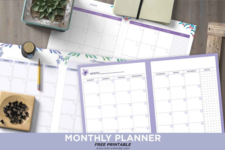 Free Printable Daily Planner for 2025 Templates